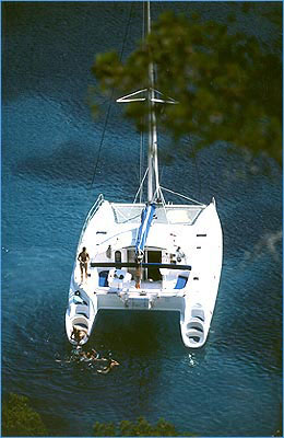 Review - FP Athena 38 charter catamaran